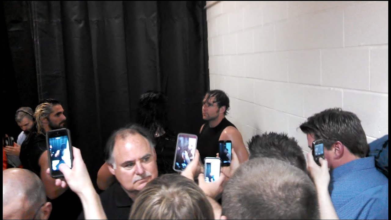 The Shield Backstage Before Entrance (Payback 2014) - YouTube