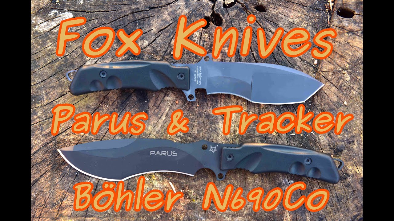 Fox Knives FKMD Parus & Tracker Review Militär-Survival-Messer Böhler ...