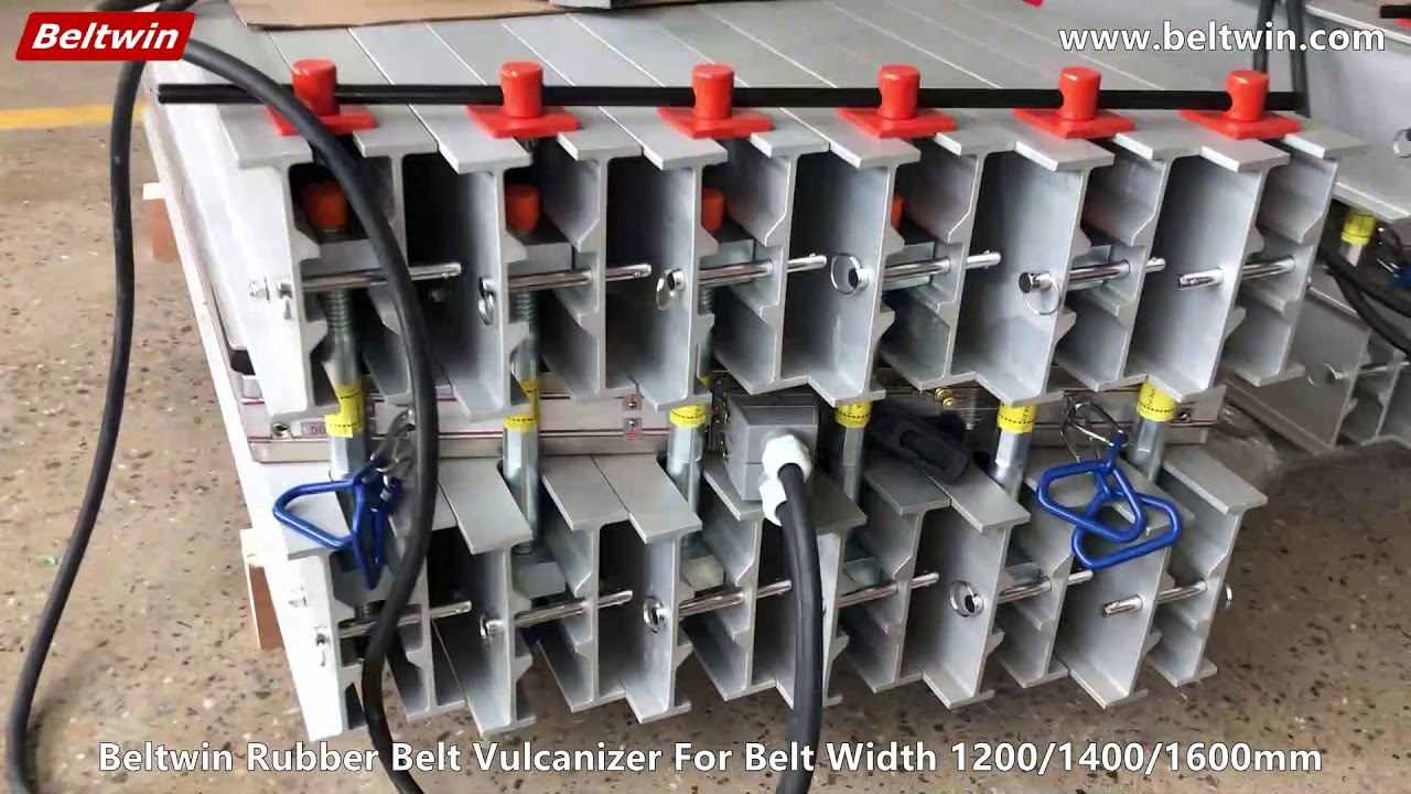 Beltwin Rubber Belt Vulcanizer For Belt Width 1200,1400,1600mm - YouTube