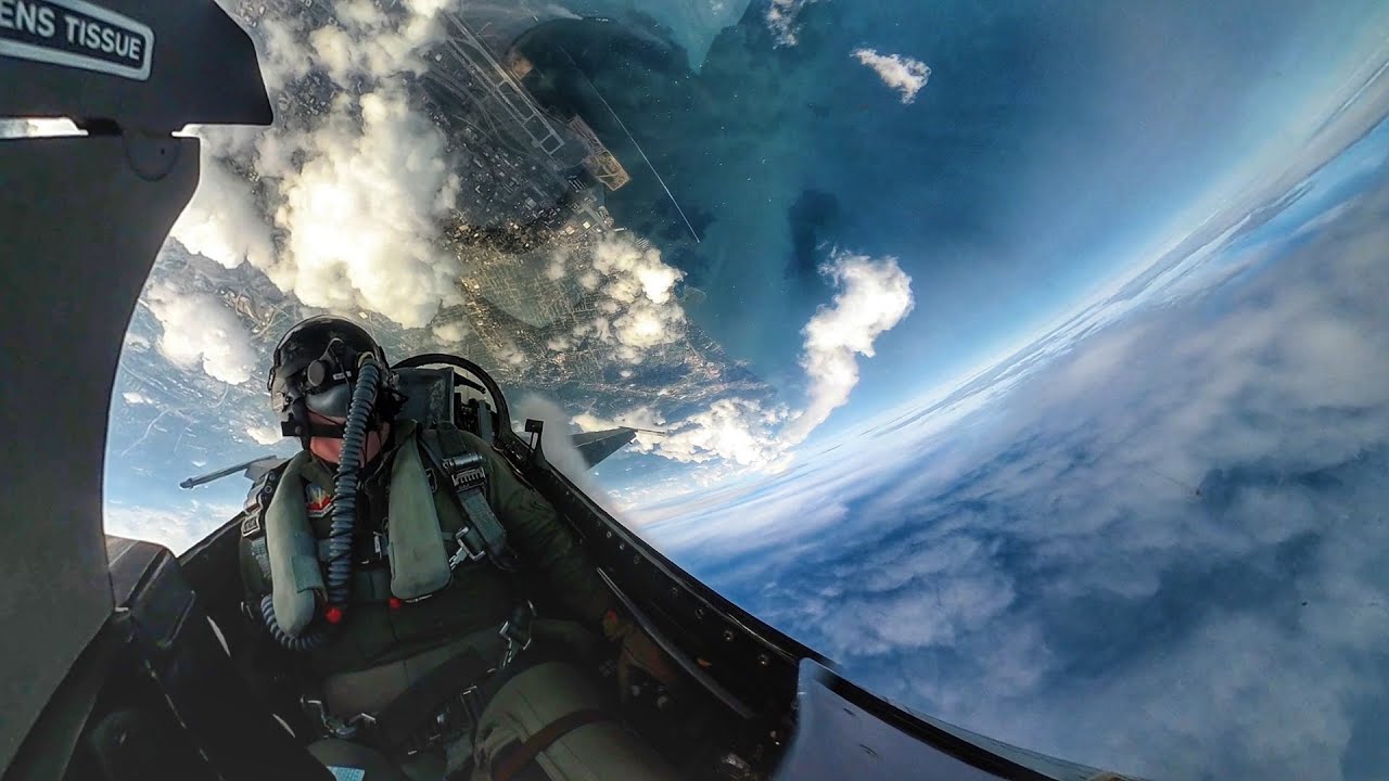 F-16 Fighter Jet Demo | Cleveland | Fighter Pilot Perspective - YouTube