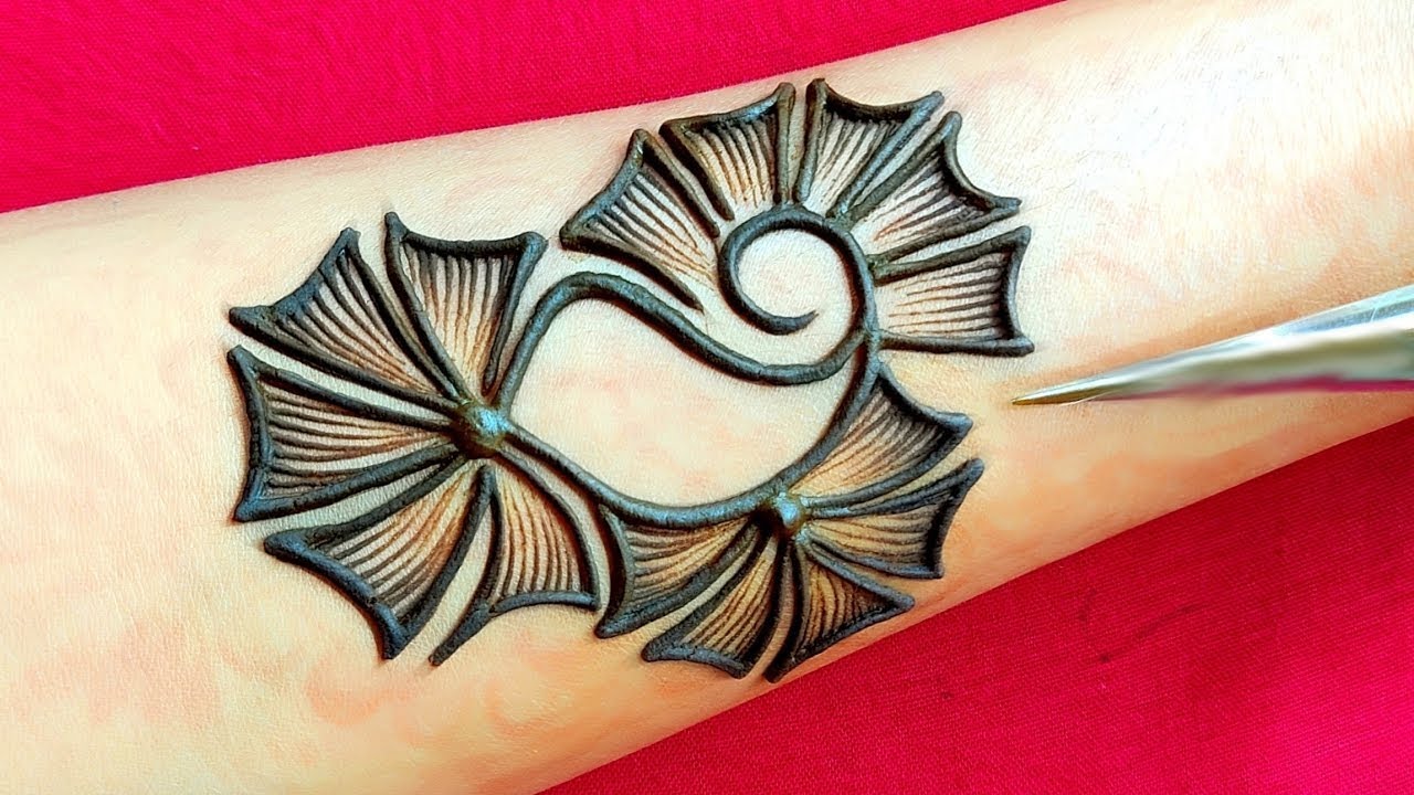 Easy & beautiful stylish mehndi design | simple mehndi design | mehndi ...