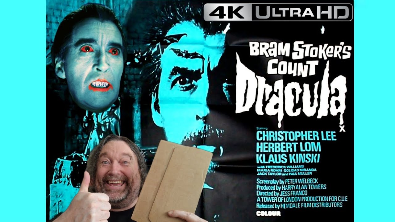 Unboxing 88 Films Brand New 4K release of Jess Franco's Count Dracula ...