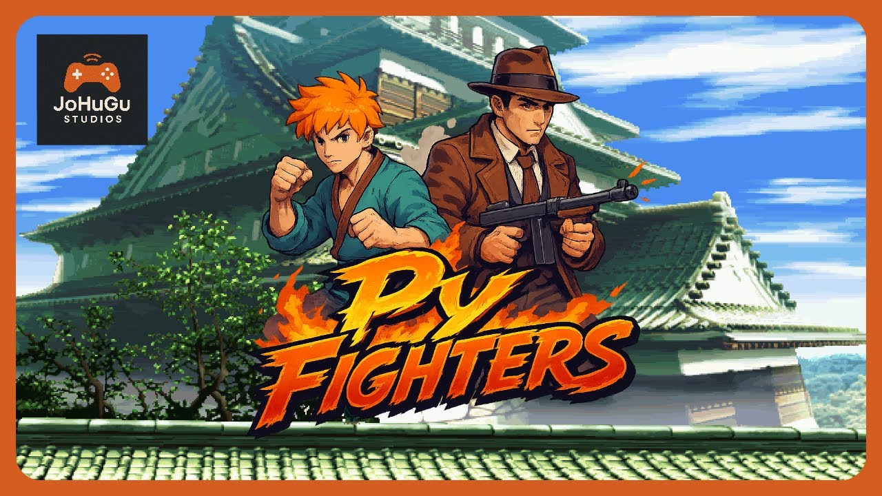 PyFighters - A multiplayer fighting game in Python - YouTube