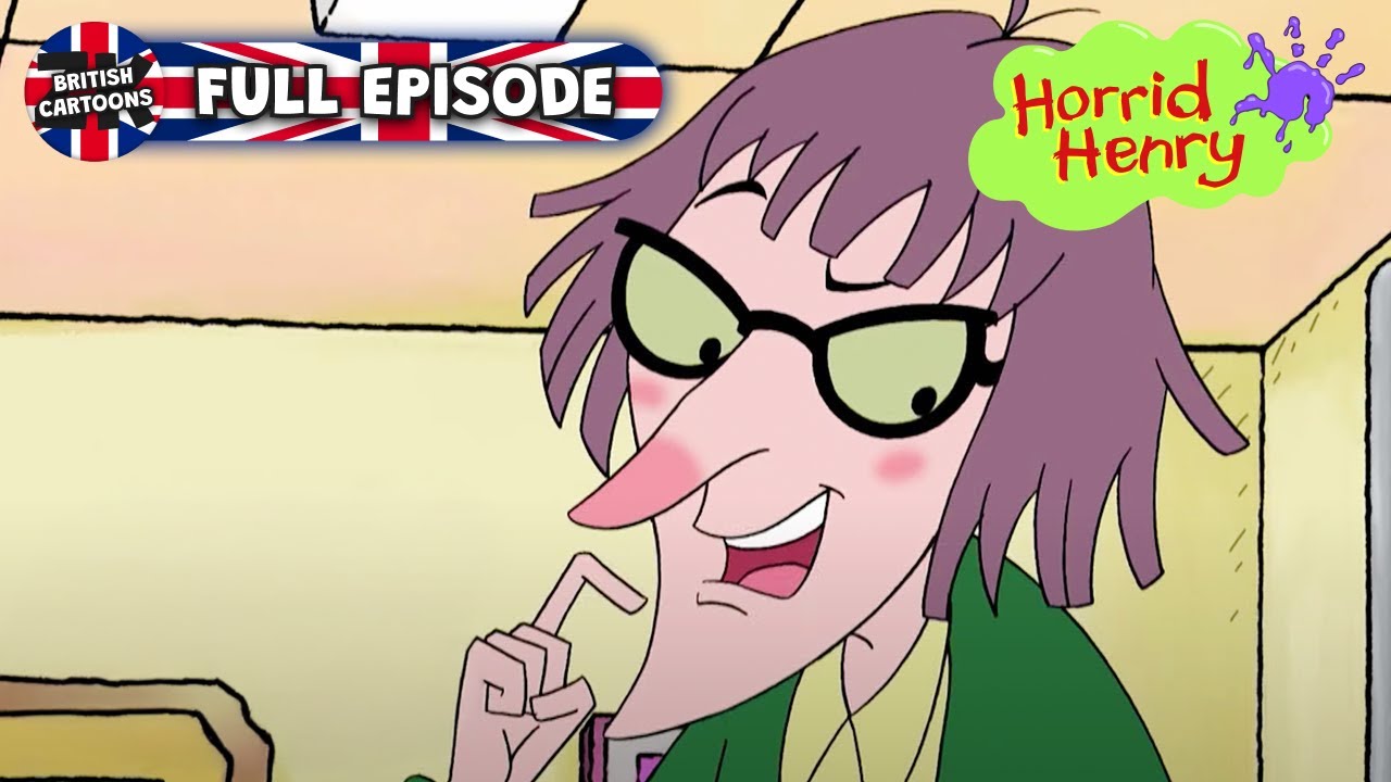 Miss Battle-Axe’s Big Reading Challenge | Horrid Henry Season 1 Episode ...