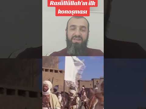 Resulullah'ın medine'deki ilk konuşması