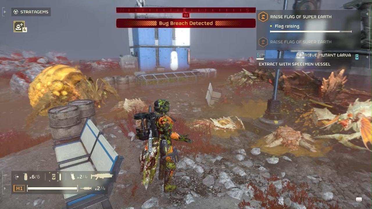 HELLDIVERS 2 when bug accept DEMOCRACY - YouTube