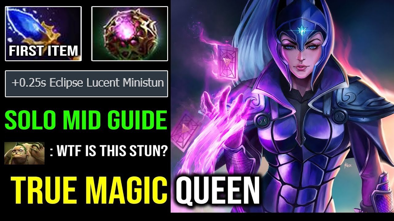 How to Solo Mid Luna in 7.32c - First Item Scepter 100% Annoying ...
