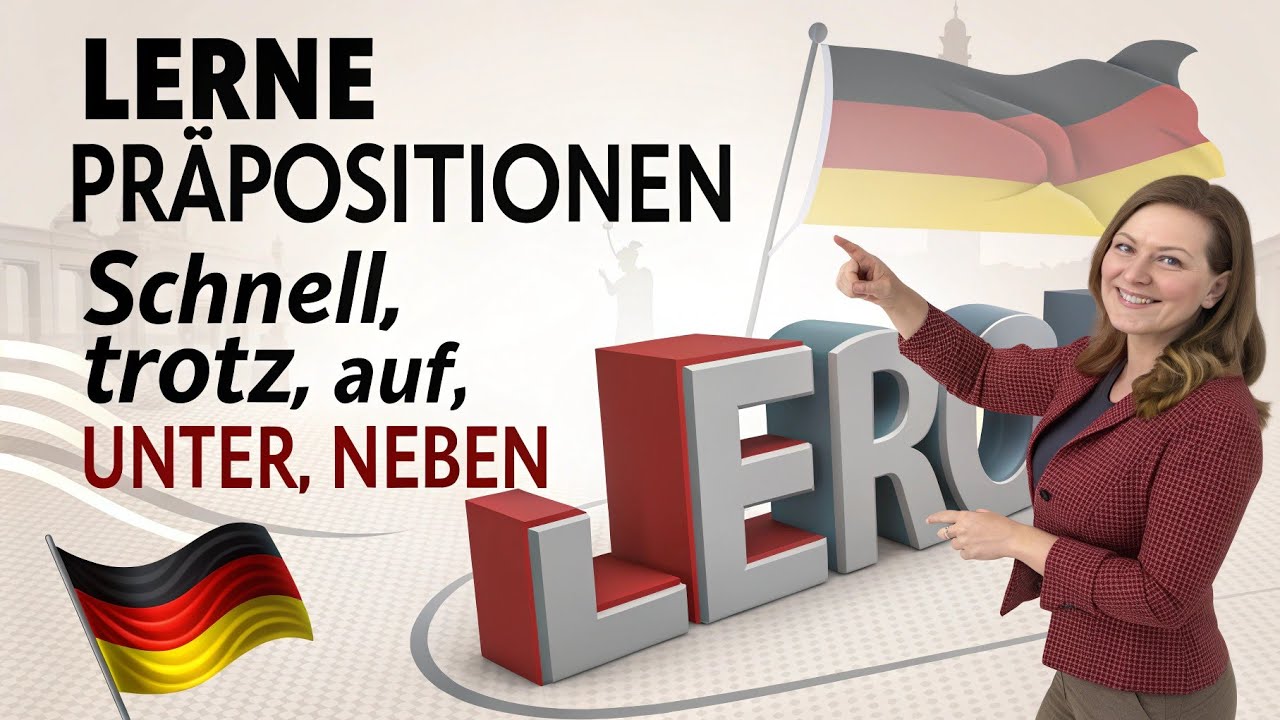 Deutsch lernen🇩🇪 |lernen Propositionen mit Beispielsätzen| Learn ...