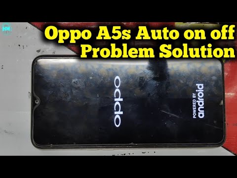 Oppo A5s Auto on off Problem Fixed Auto Reboot Solution, By HM Tec - YouTube