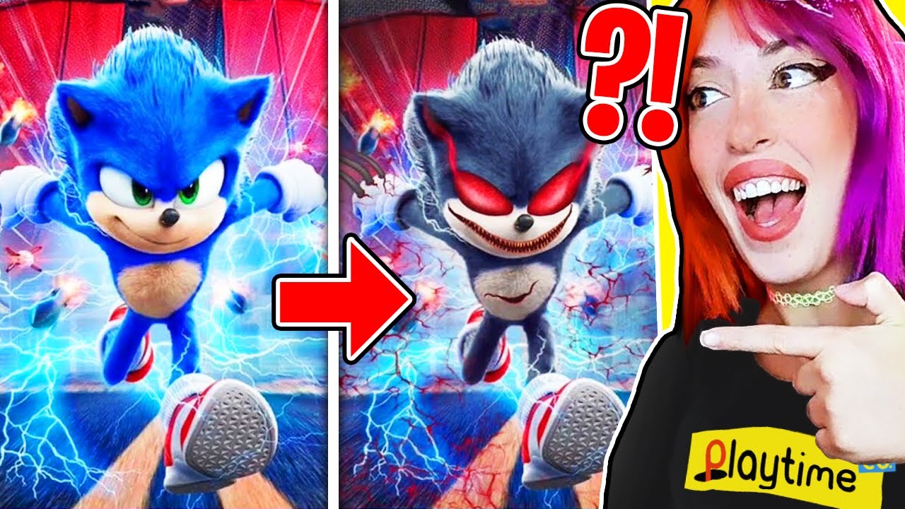 NON GUARDARE QUESTE TRASFORMAZIONI DI SONIC E I SUOI AMICI - YouTube