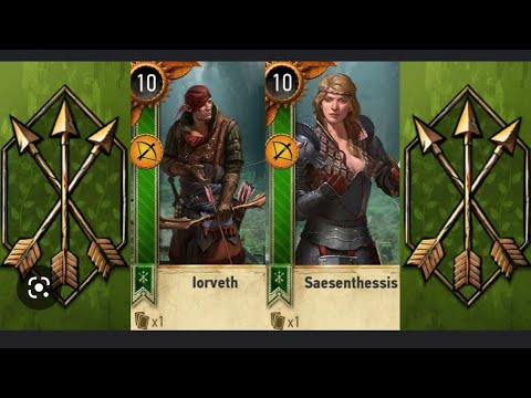 Witcher 3 Gwent Card : SAESENTHESSIS. Old Pals Quest Line. - YouTube