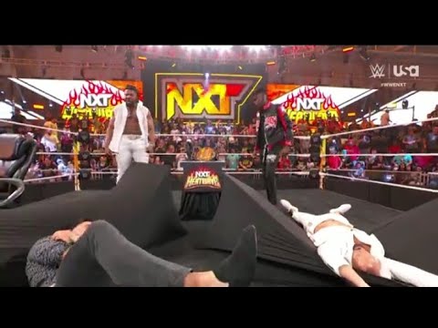 WWE NXT 7/2/2024 - Ethan Page & Shawn Spears Get Put Through Tables By ...