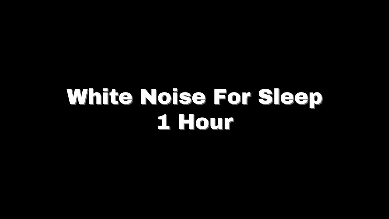 White Noise 1 Hour - YouTube