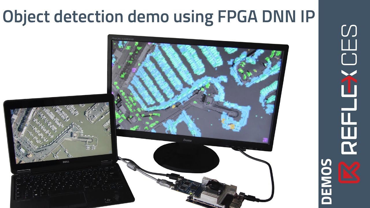 Object Detection Demo Using Fpga Dnn Ip By Reflex Ces Youtube