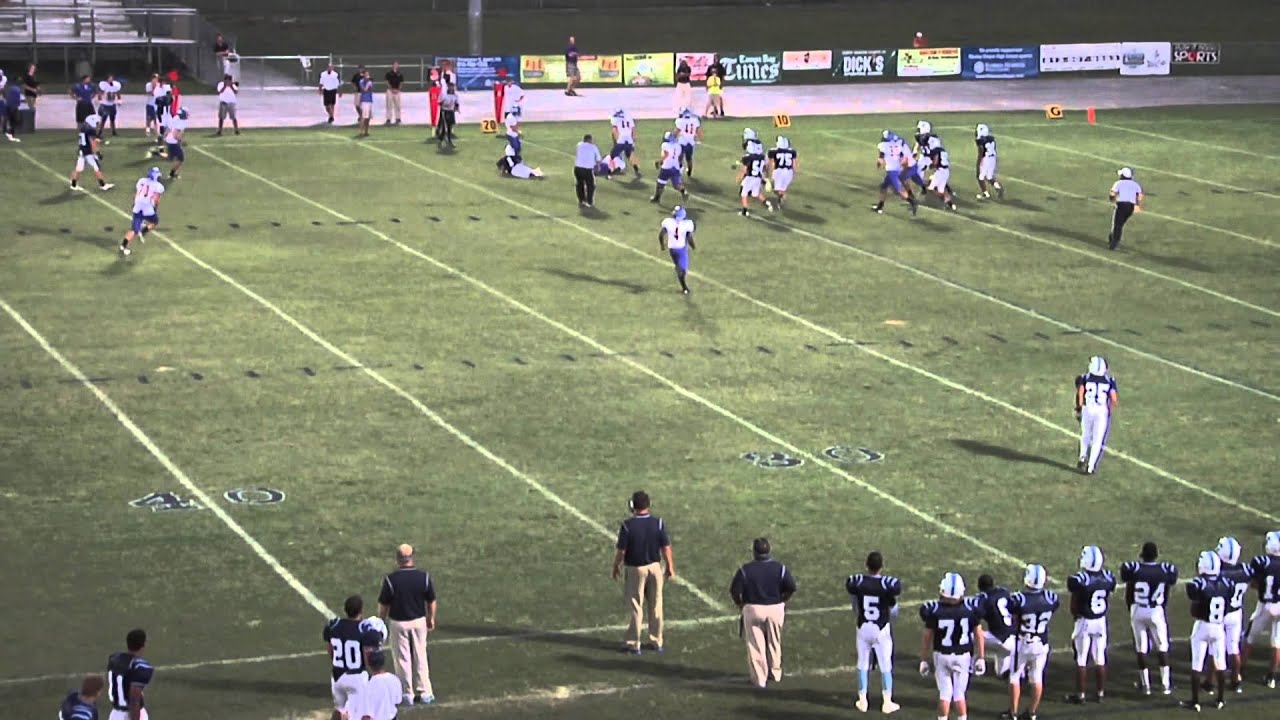 Dominic Garrity #58 Class of 2013 DT DE Football Senior Year The First ...