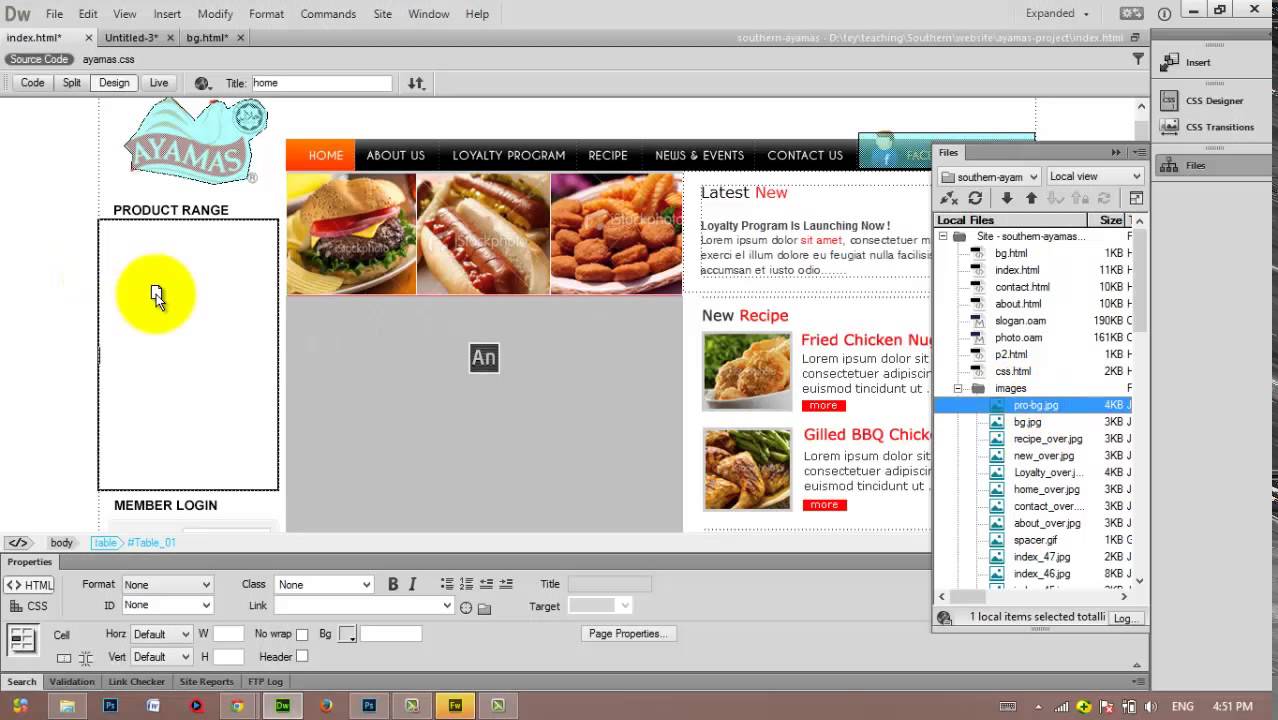 How to insert background image in table column - YouTube