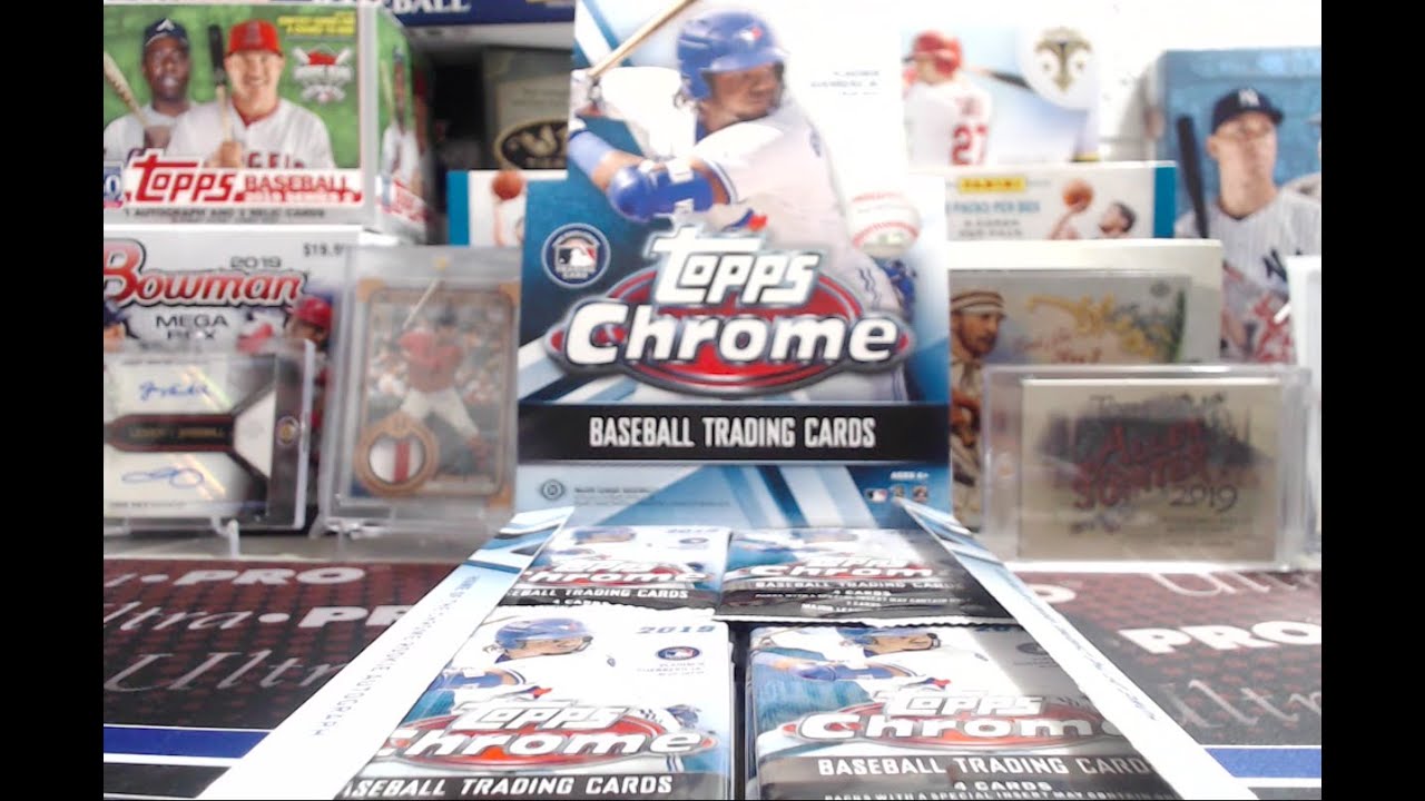 2019 Topps Chrome Baseball Hobby Box ** Good Box Auto #/5! + Top ...