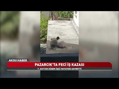 Pazarcık’ta Feci İş Kazası! 41 Yaşındaki İşçi 7. Kattan Düşerek Hayatını Kaybetti