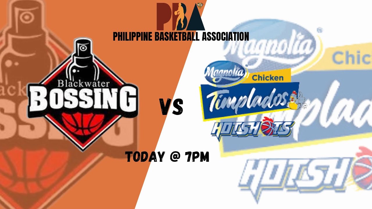 Magnolia Hotshots vs Blackwater Bossing PBA Live Today JPTM - YouTube