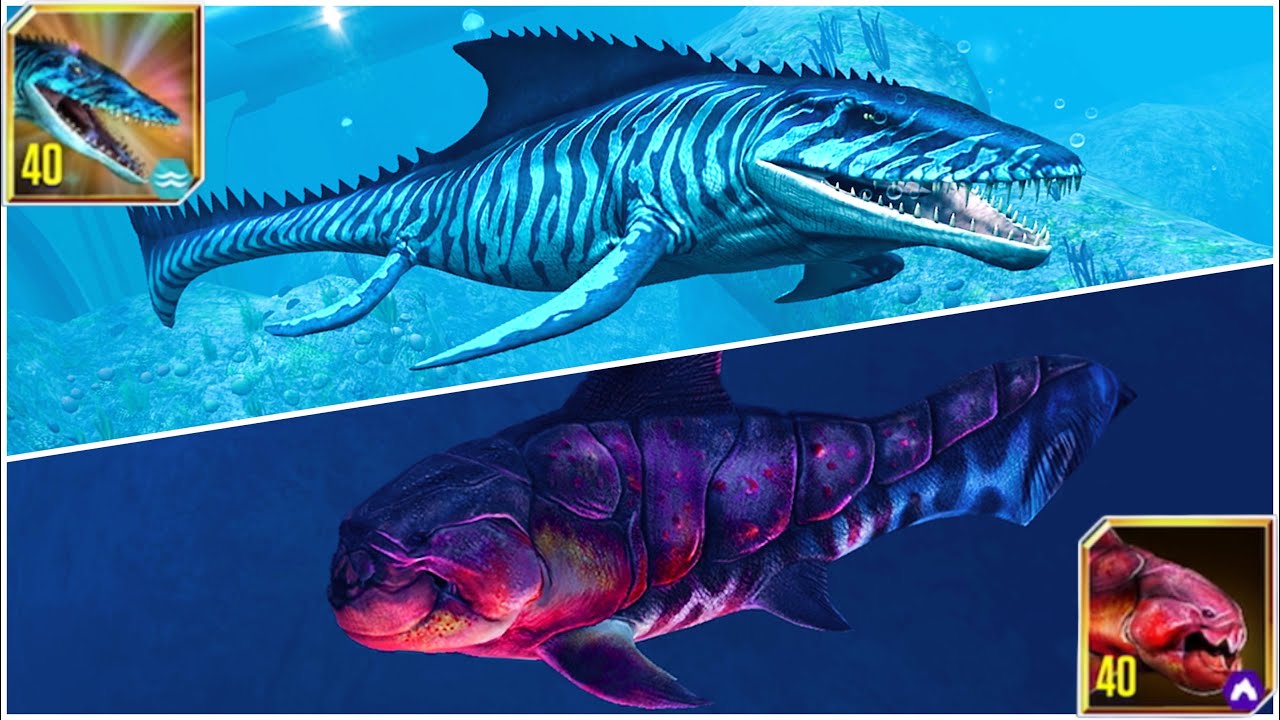 Jurassic World: The Game EP430 FUSE HYBRID DUNKLEOSAURUS - YouTube