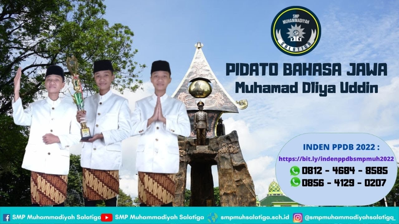 PIDATO BAHASA JAWA II SESORAH II MUHAMAD DLIYA UDDIN II SMP ...