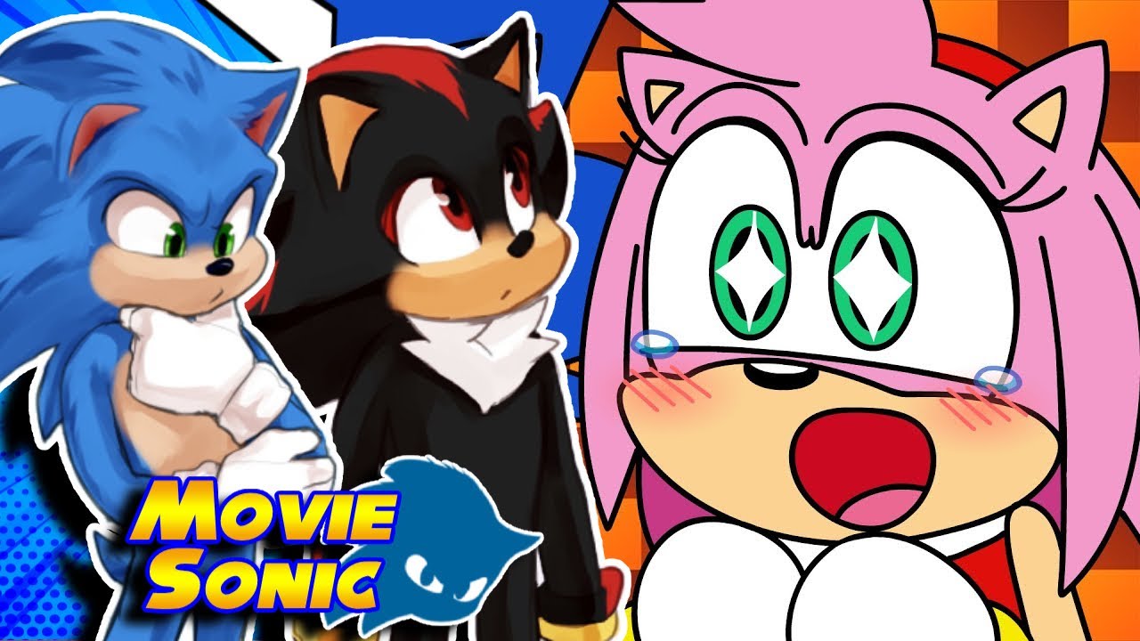 Movie Sonic and Movie Shadow React To There's Something About Amy (Part ...