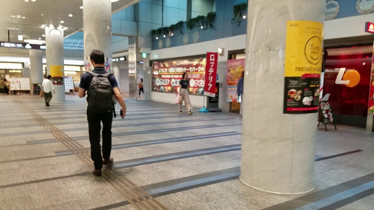 【CRYSTA長堀 part5】ⓂOsaka Metoro【御堂筋線】 心斎橋駅②出入口～メトロ広場～サンスタ広場～南17出入口まで ...