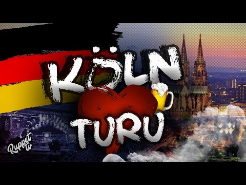 Köln Katedrali'nde Namaz Kılan Türkler - Köln Turu