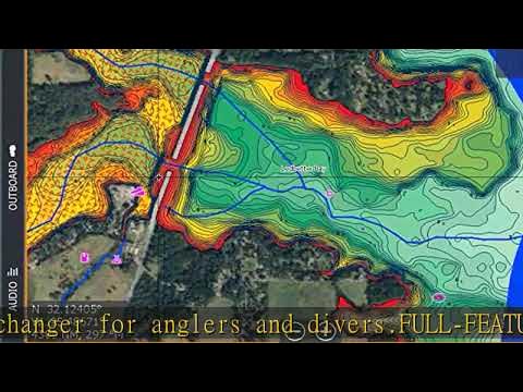 C-MAP Reveal Lake Charts for Marine GPS Navigation with Shaded Relief ...