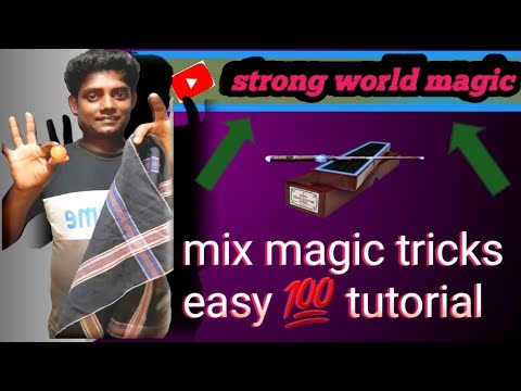 mix magic tricks easy 💯 tutorial😱🫡🫡 #magic #magictrick #tutorial - YouTube