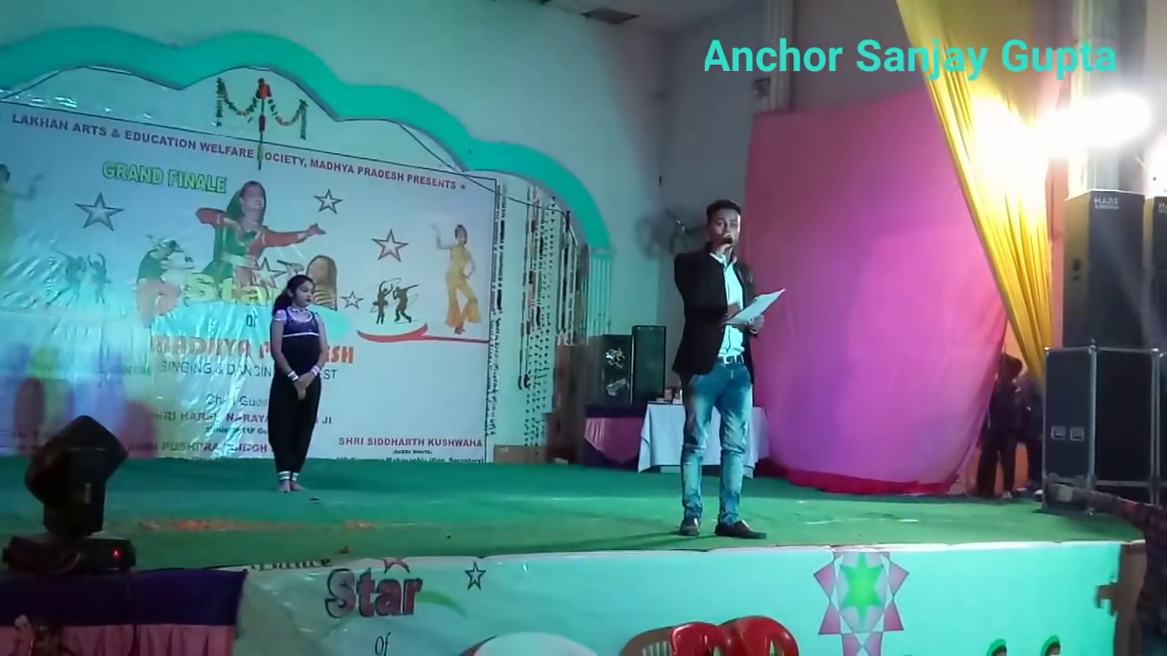 Best Anchoring In Live Stage Show || Best Hindi motivational Shero ...