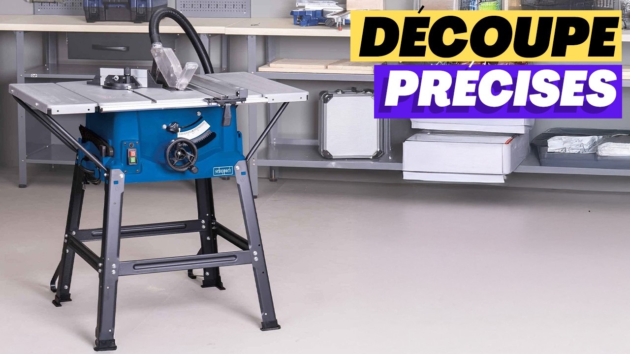 La Scie Sur Table Parfaite & Efficace : Scheppach HS110 | Avis 2026 ...