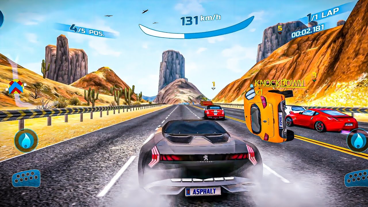 Asphalt Nitro First Gameplay Video - YouTube