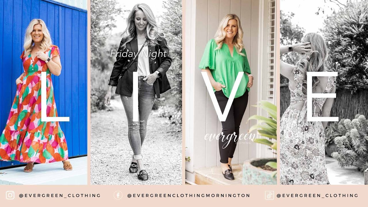 Spring Races Inspo! Live Try Ons Evergreen Clothing - YouTube