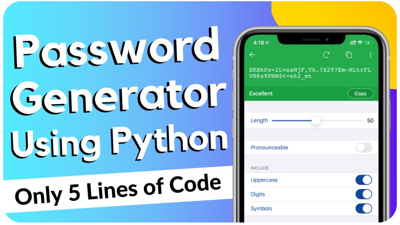 How To Make Password Generator Using Python | Password Generator Kaise ...