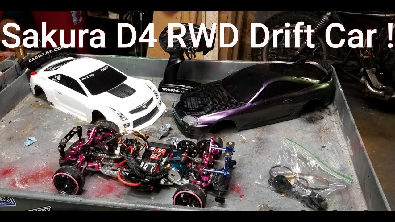 sakura d4 rwd drift car : picking up my first rc drift car - YouTube