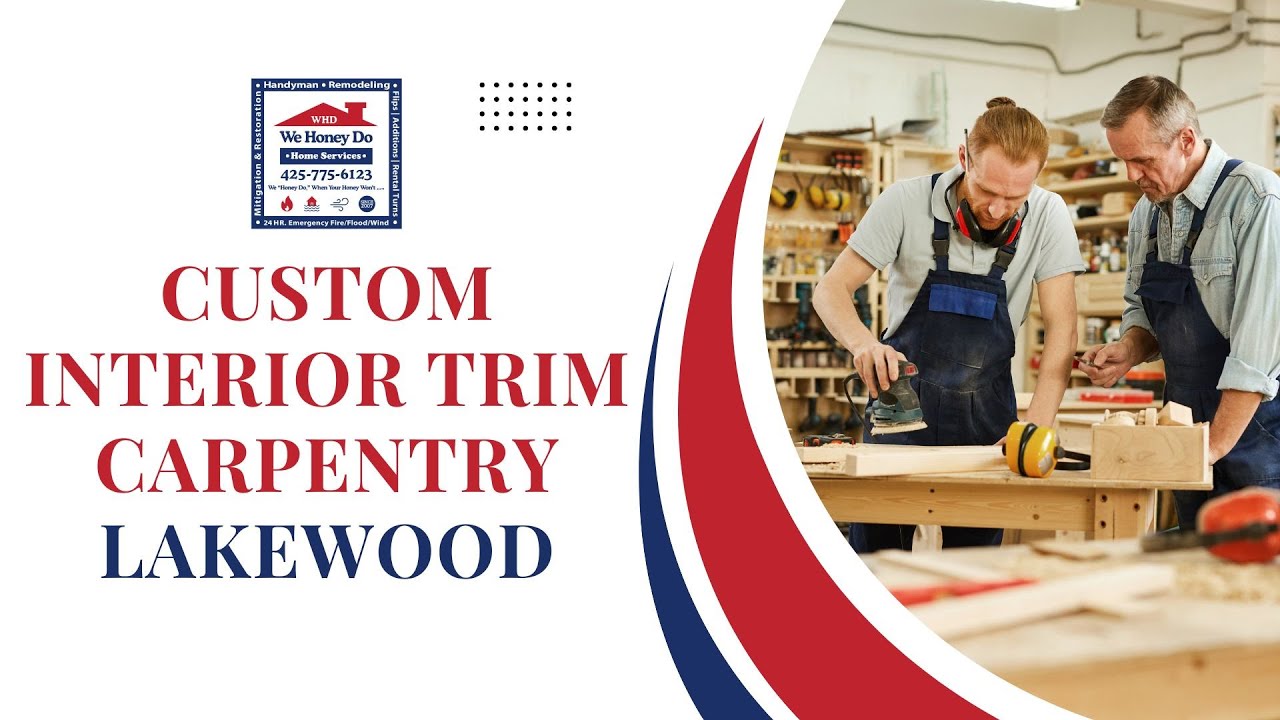 Custom Interior Trim Carpentry Lakewood - YouTube