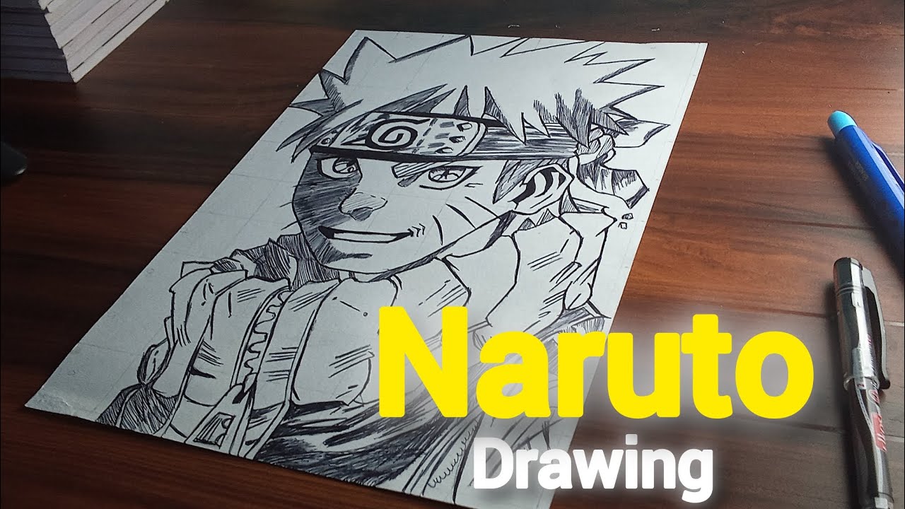 Epic Naruto Sketch: From Pencil to Perfection - YouTube