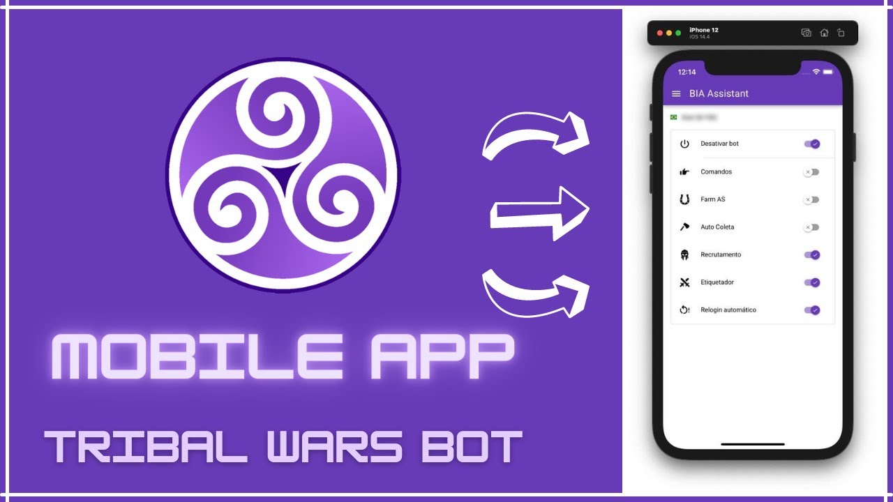 [EN] BIA Mobile App | Tribal Wars Bot - YouTube