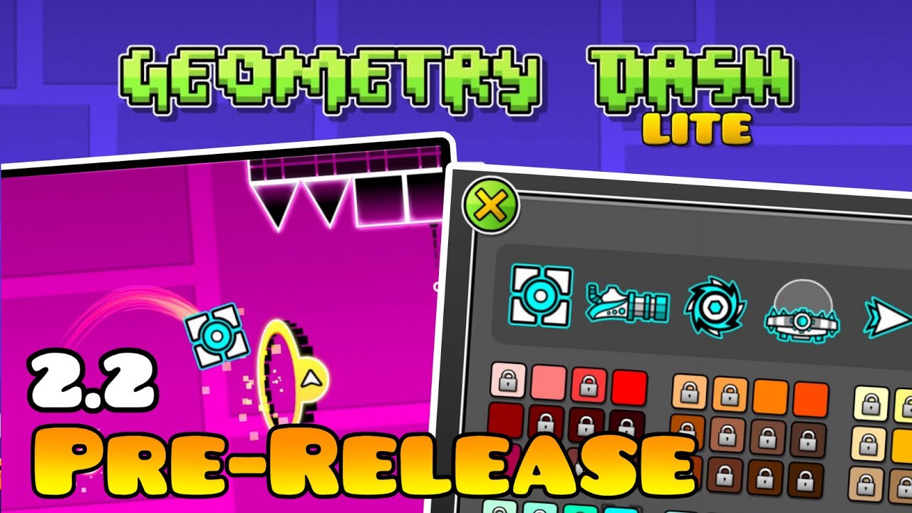 Every 2.2 feature I found in Geometry Dash 2.2 Beta...... - YouTube