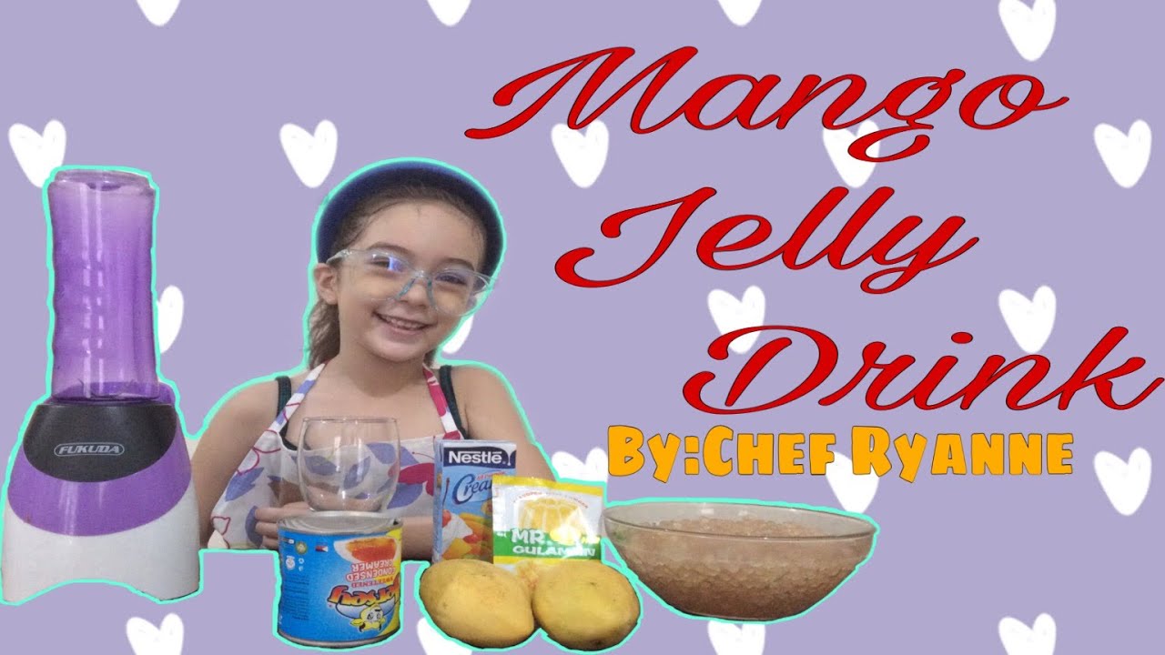 Easy to make Mango Jelly Drink - YouTube