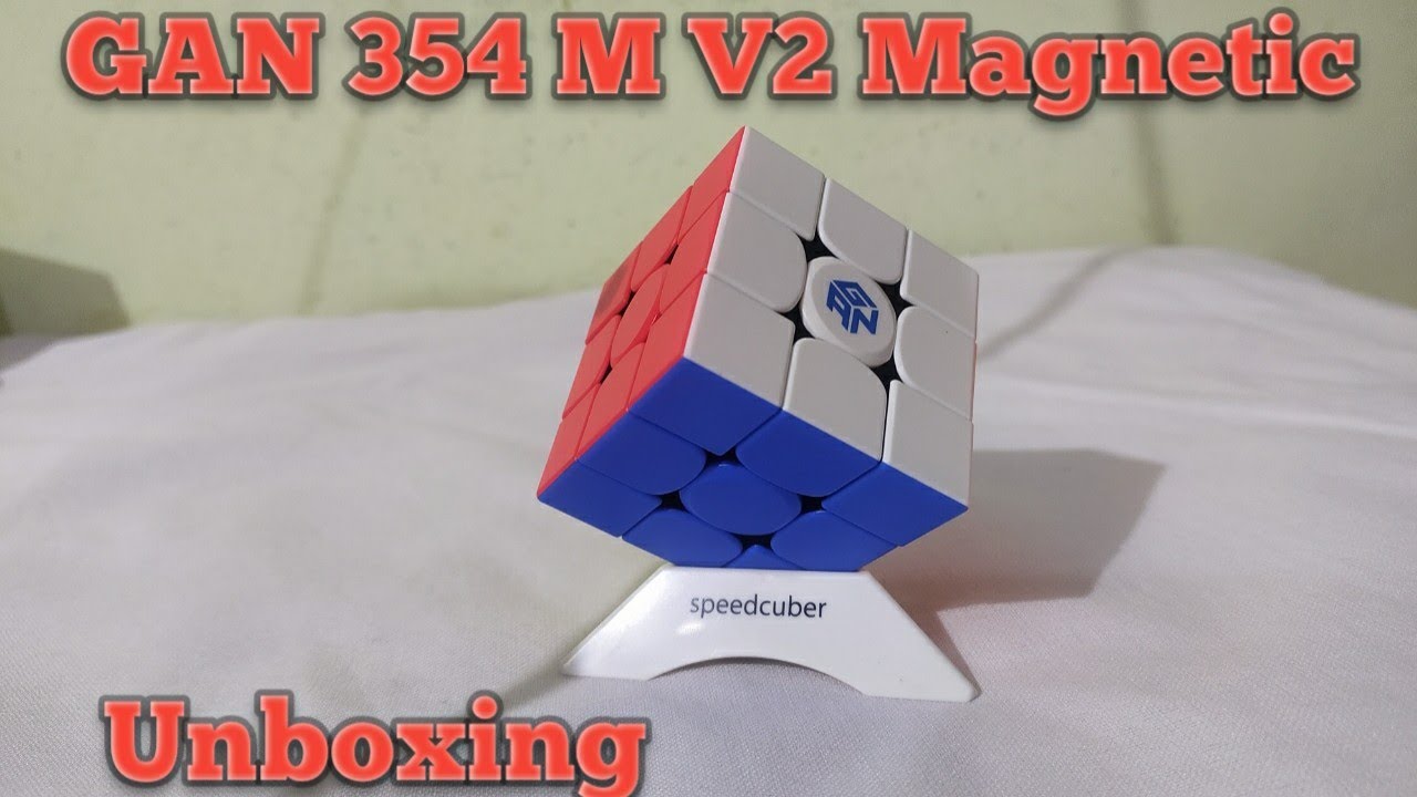 Unboxing of GAN 354 M V2 Magnetic from Cubelelo.com - YouTube