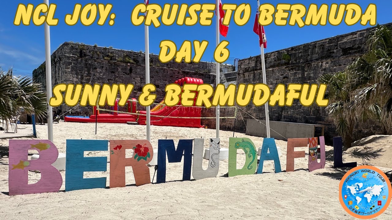 NCL Joy Day 6 Last Day in Bermuda Sunny At Last! Woody's, Clocktower ...