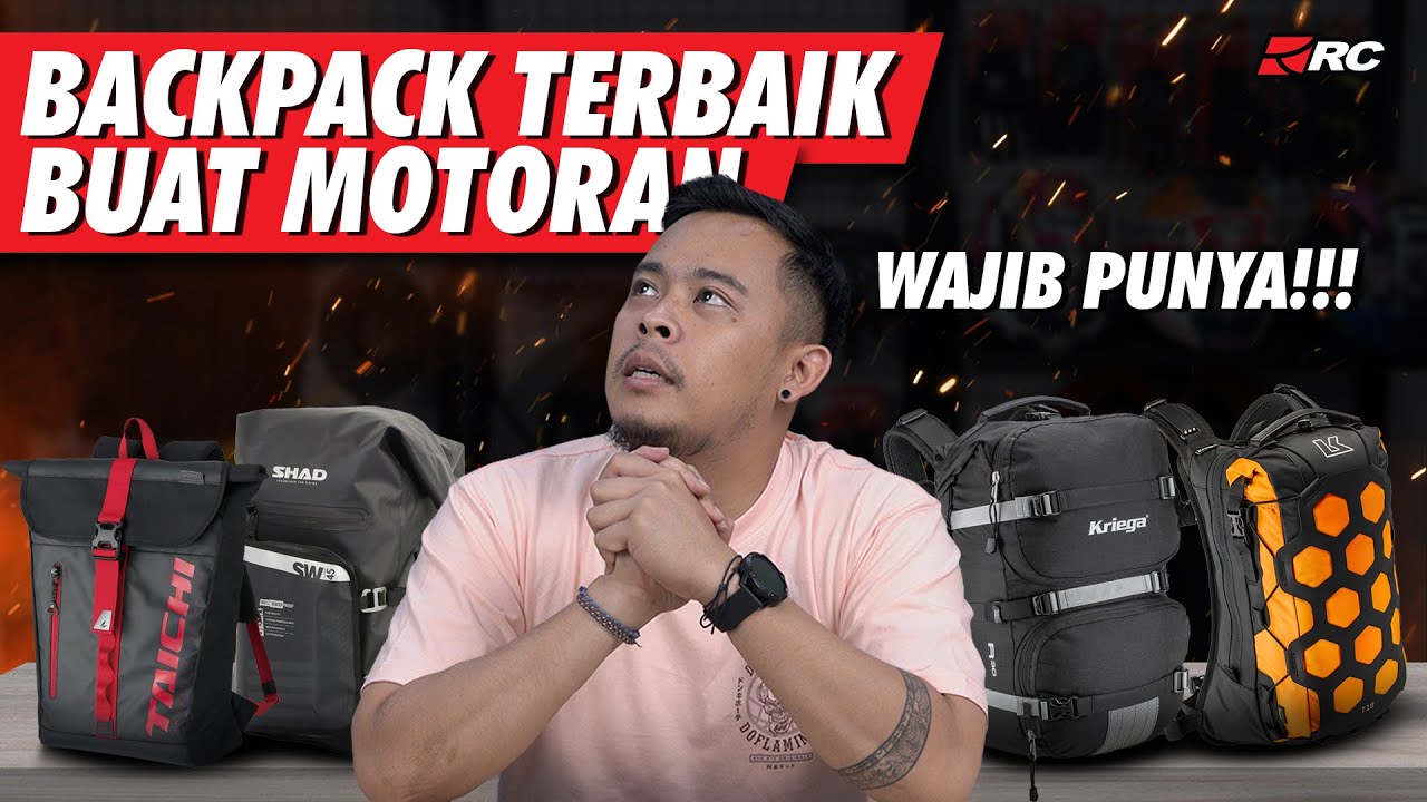 REKOMENDASI BACKPACK BUAT BIKERS BACKPACK FUNGSIONAL BUAT KALIAN ...