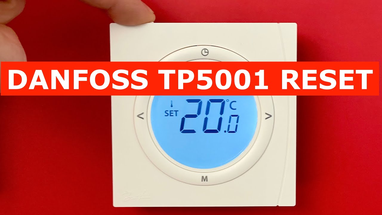 DANFOSS TP5001 RESET - YouTube