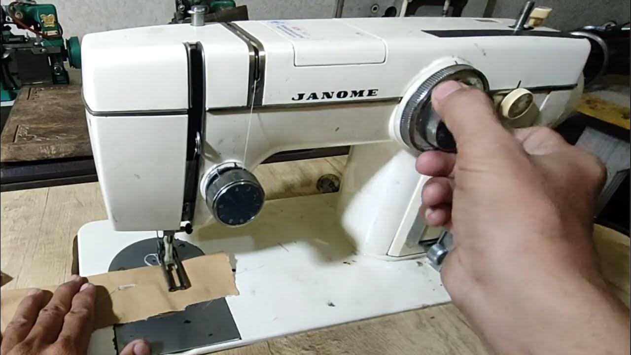 tutorial cara menggunakan mesin portable janome membuat lubang kancing#tutorial #sewing #diy ...