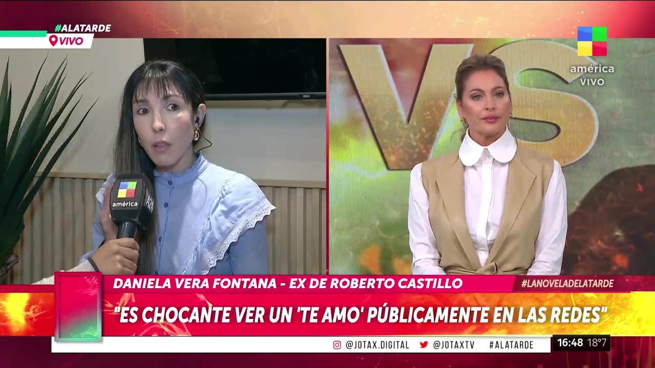 🗣️ DANIELA VERA FONTANA le responde a ROBERTO CASTILLO: "En mayo ...