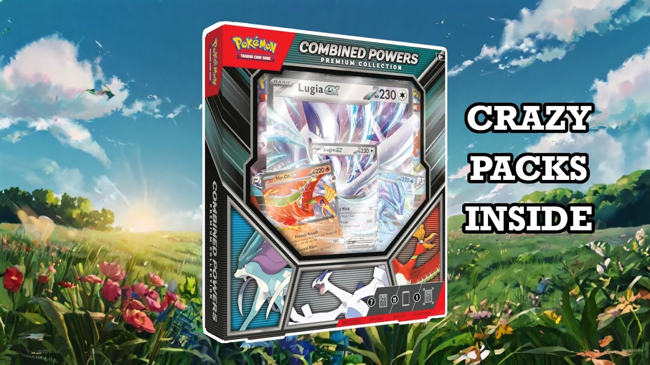 Lugia Combined Powers Premium Collection Box - YouTube