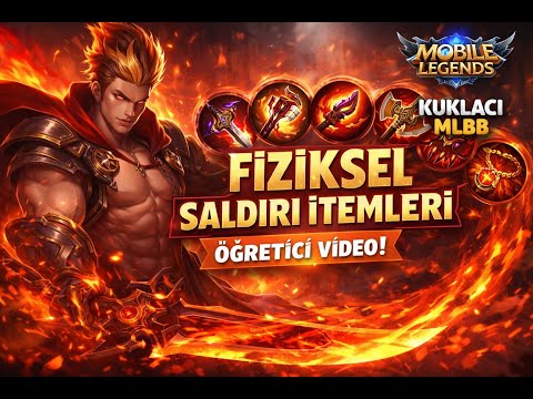 Mobile Legends Öğretici Bölüm : 4 - Fiziksel Saldırı Ekipmanları