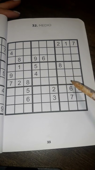 Cómo resolver un SUDOKU en 5 MINUTOS - YouTube
